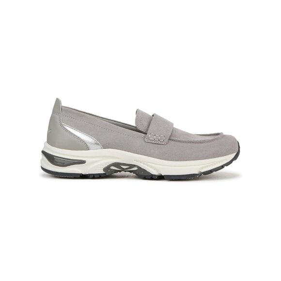 Vionic | Shoes | Vionic Womens 23walk Suede Loafer Walking Shoe Gray ...